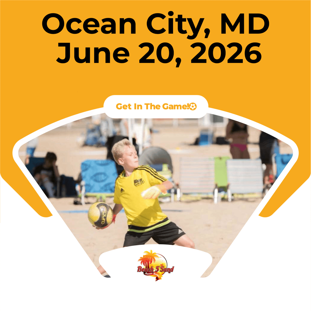 Ocean City, Maryland: June 2026 - Beach 5 Sand Soccer Series